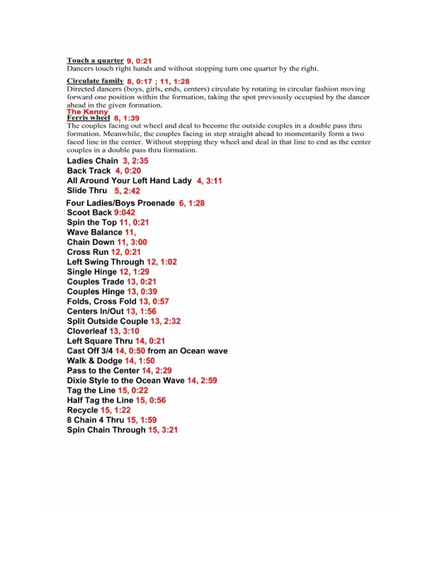 Square Dancers | RiderwoodLife.com