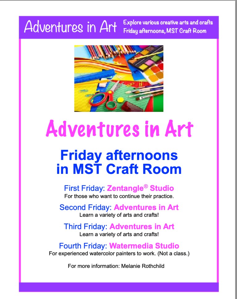 Adventures in Art – RiderwoodLife.com